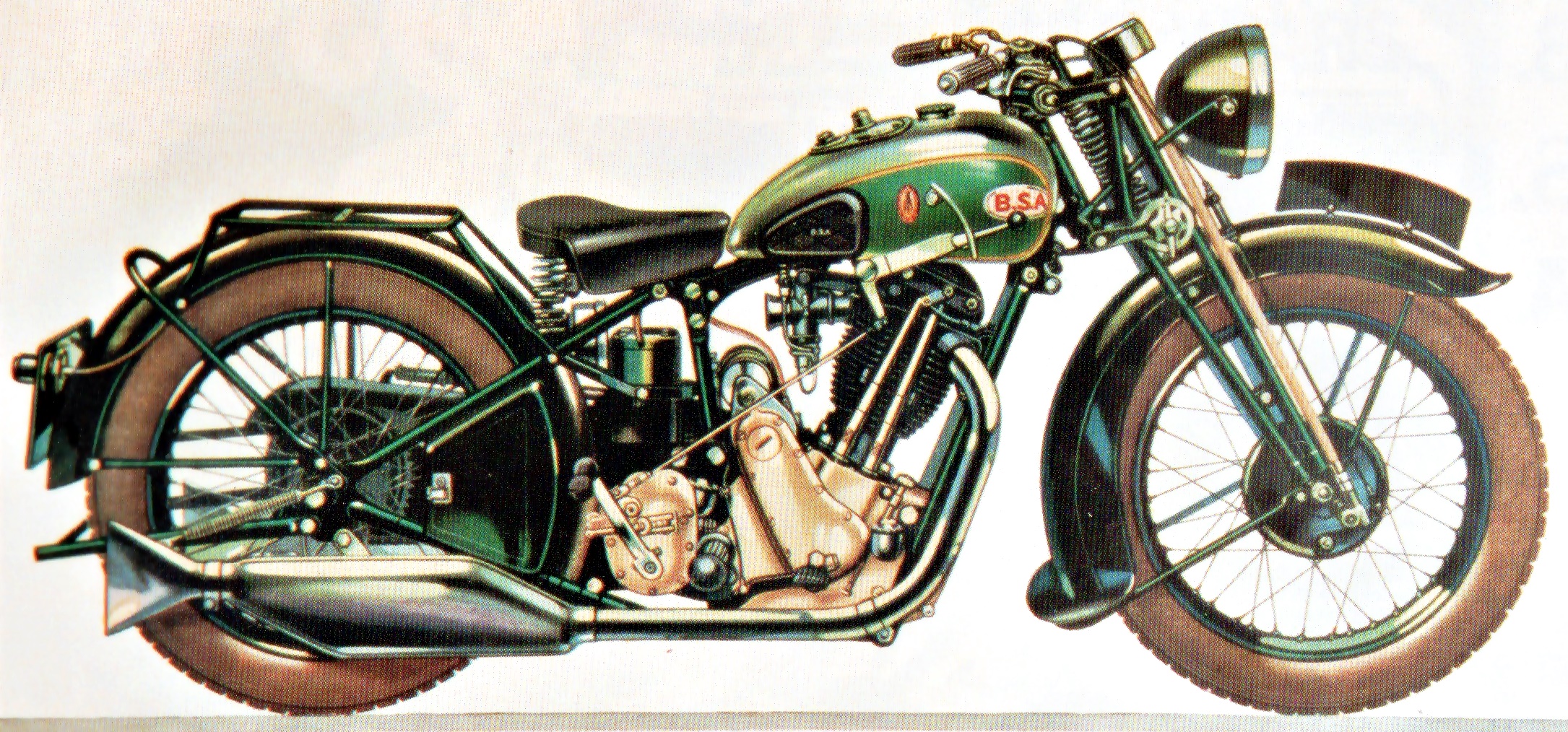 BSA’s Revolutionary ‘Sloper’ – The Sloper – a 1929 BSA Motorcycle ...